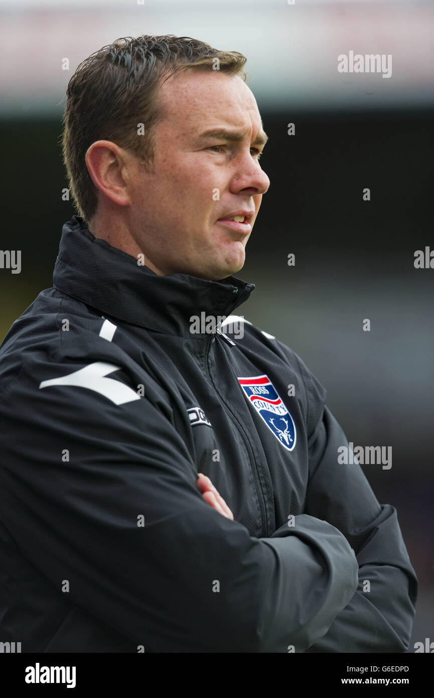 during the Scottish Premiership match at the Global Energy Stadium ...