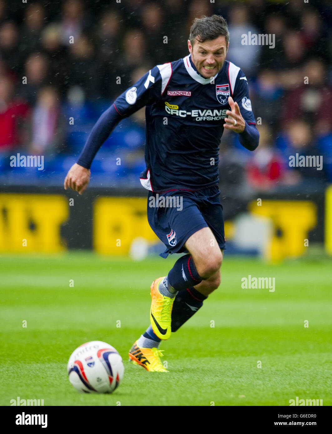 Ross Countys Ivan Sproule during the Scottish Premiership match at the ...
