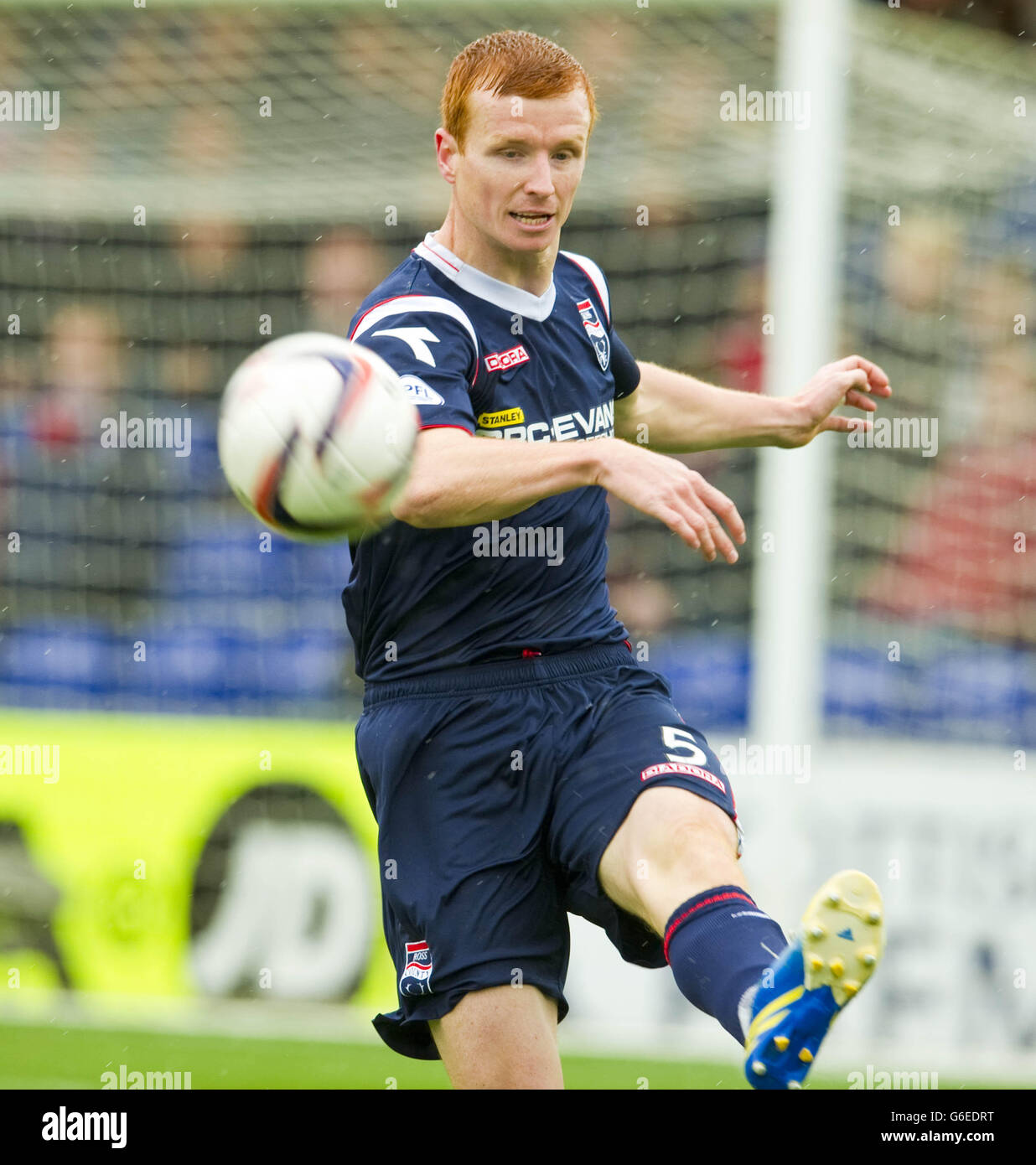 Ross Countys Scott Boyd during the Scottish Premiership match at the ...