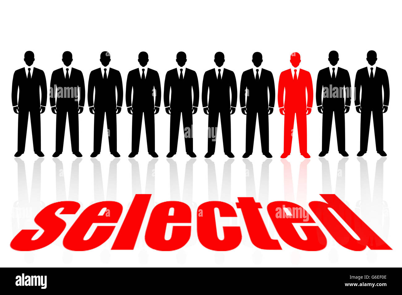 Successful female leader Cut Out Stock Images & Pictures - Alamy