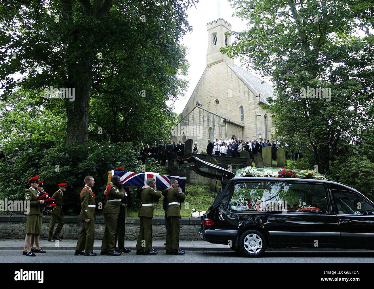 The funeral of simon miller hi-res stock photography and images - Alamy