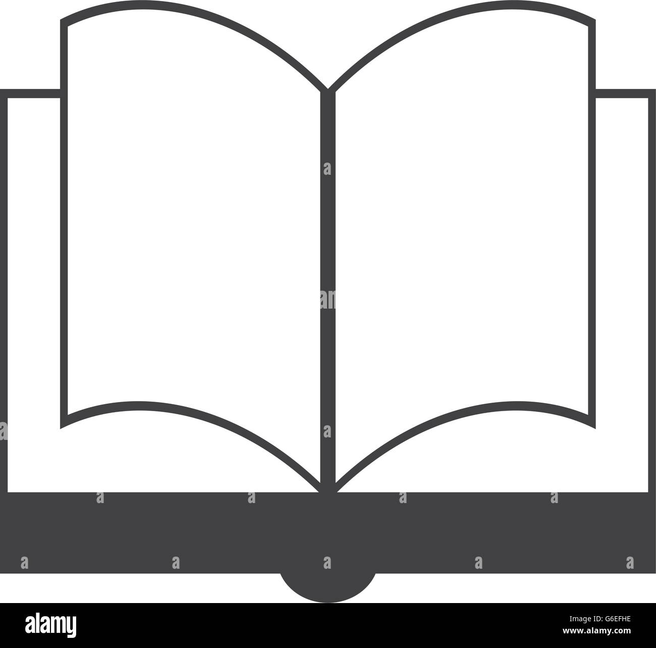 Book icon. Reading concept. Vector graphic Stock Vector Image & Art - Alamy