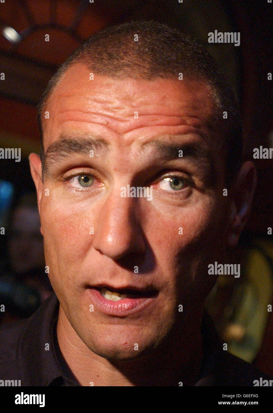 Former footballer and actor vinnie jones hi-res stock photography and ...