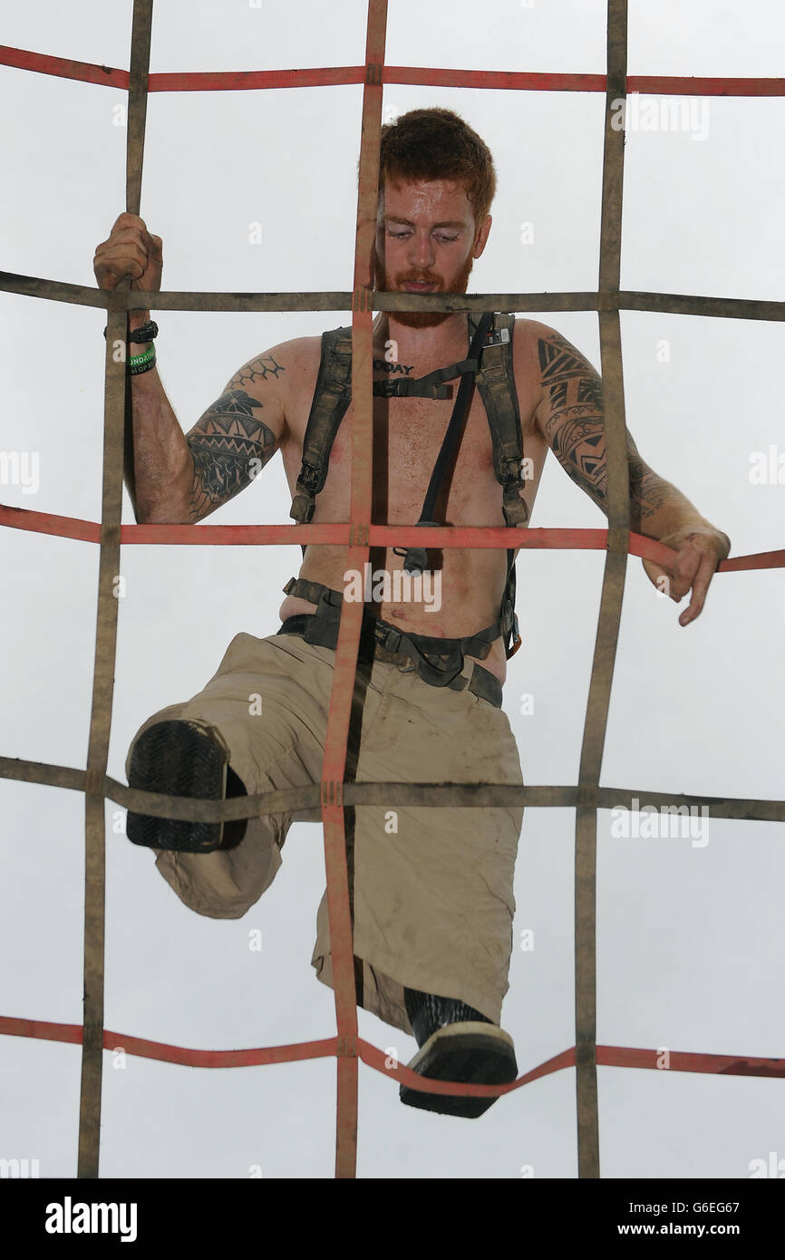 Spartan Super Race Stock Photo - Alamy