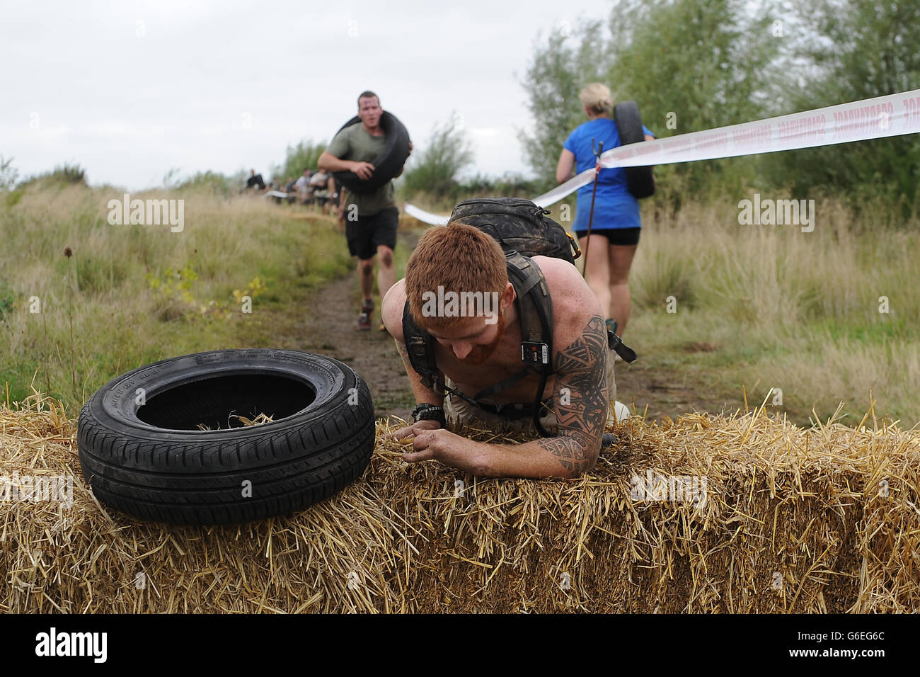 Spartan Super Race Stock Photo - Alamy