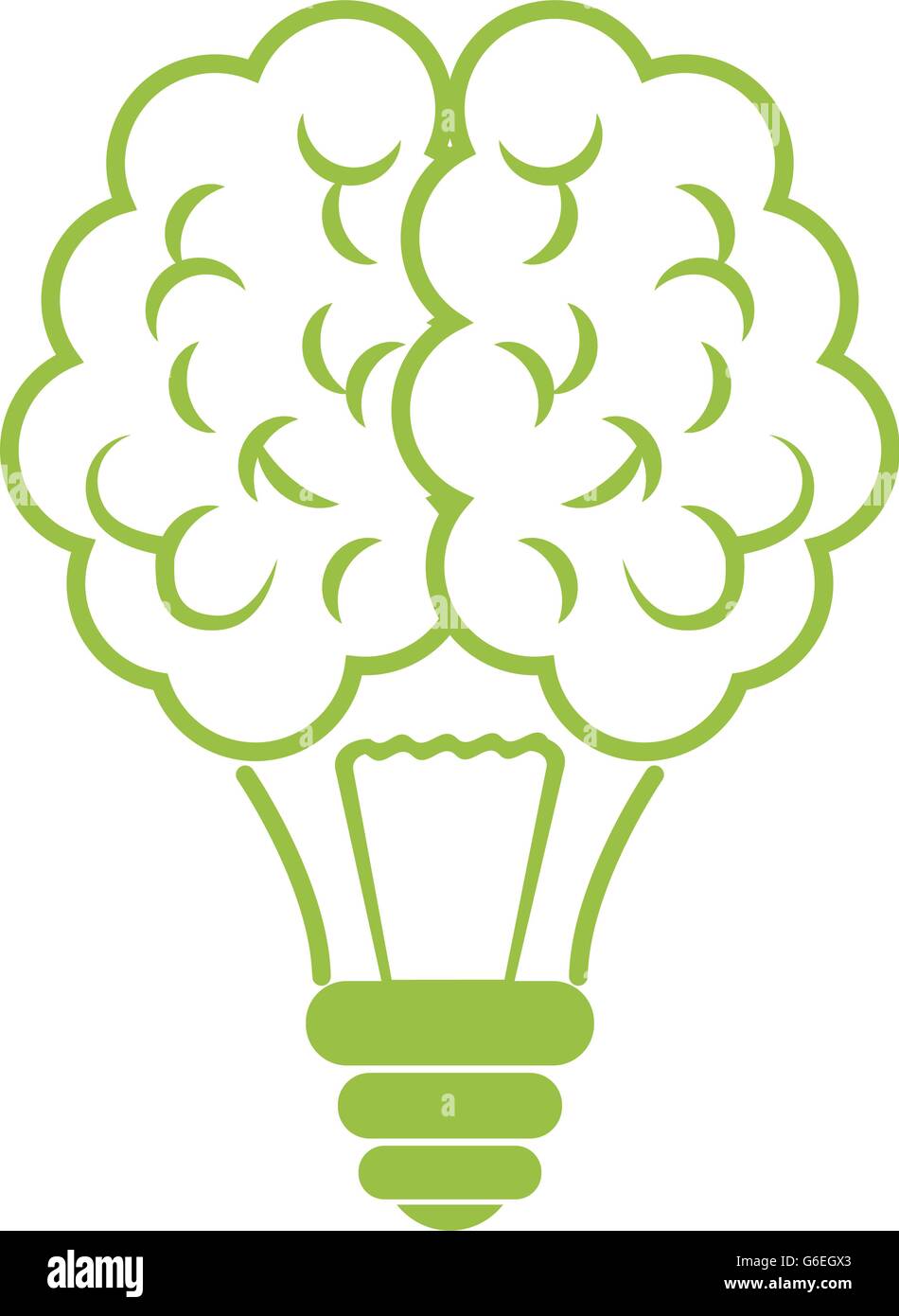 light bulb icon. Think green concept. Vector graphic Stock Vector Image ... light bulb icon. Think green concept. Vector graphic Stock Vector Image ...