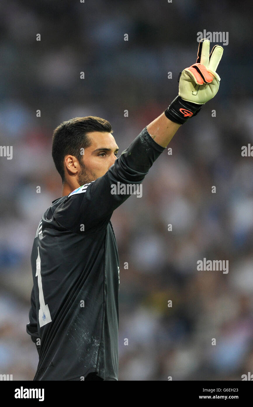 Soccer - La Liga - Real Madrid v Getafe - Santiago Bernabeu. Getafe ...