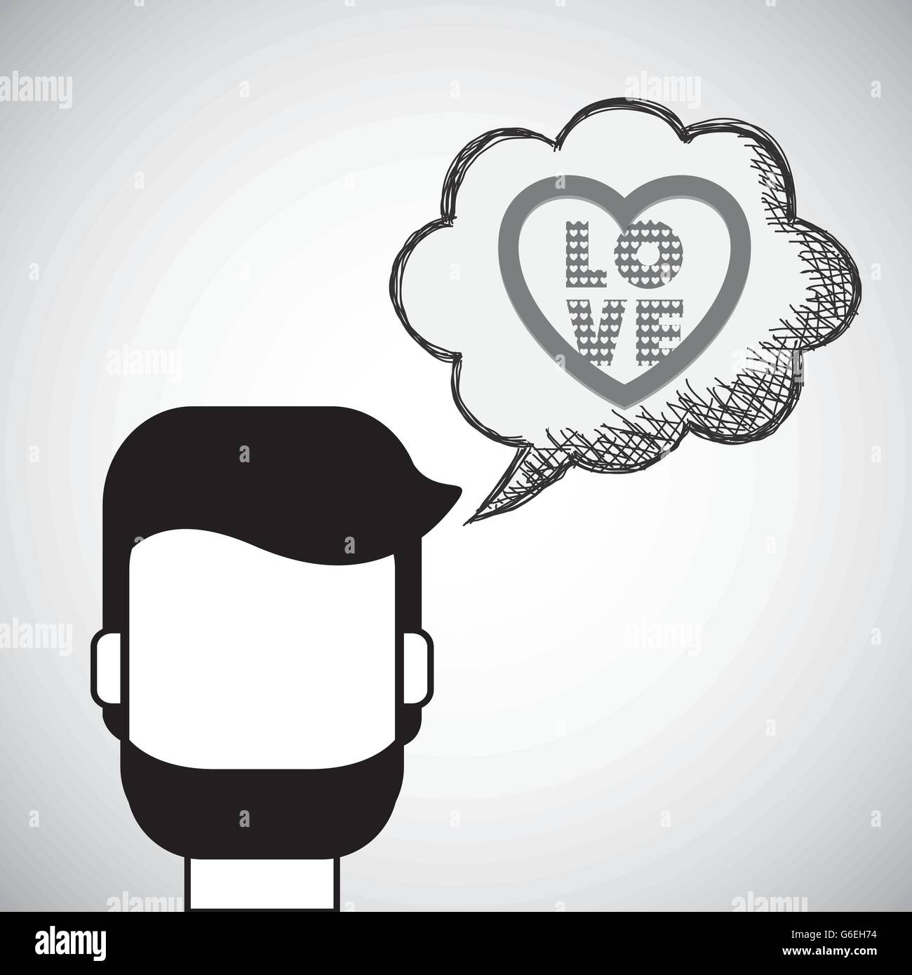 Love design. Romantic icon. Colorfull illustration, vector graph Stock ...