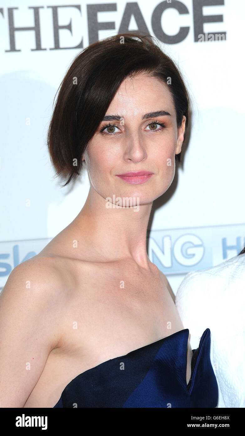 Erin O'Connor arrives at the launch of new TV show The Face, which ...