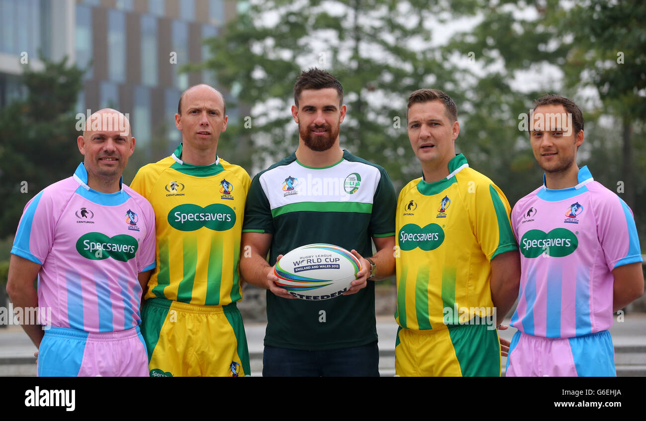 (L-R) Phil Bentham, Thierry Alibert, Tyrone McCarthy, Ben Thaler and ...