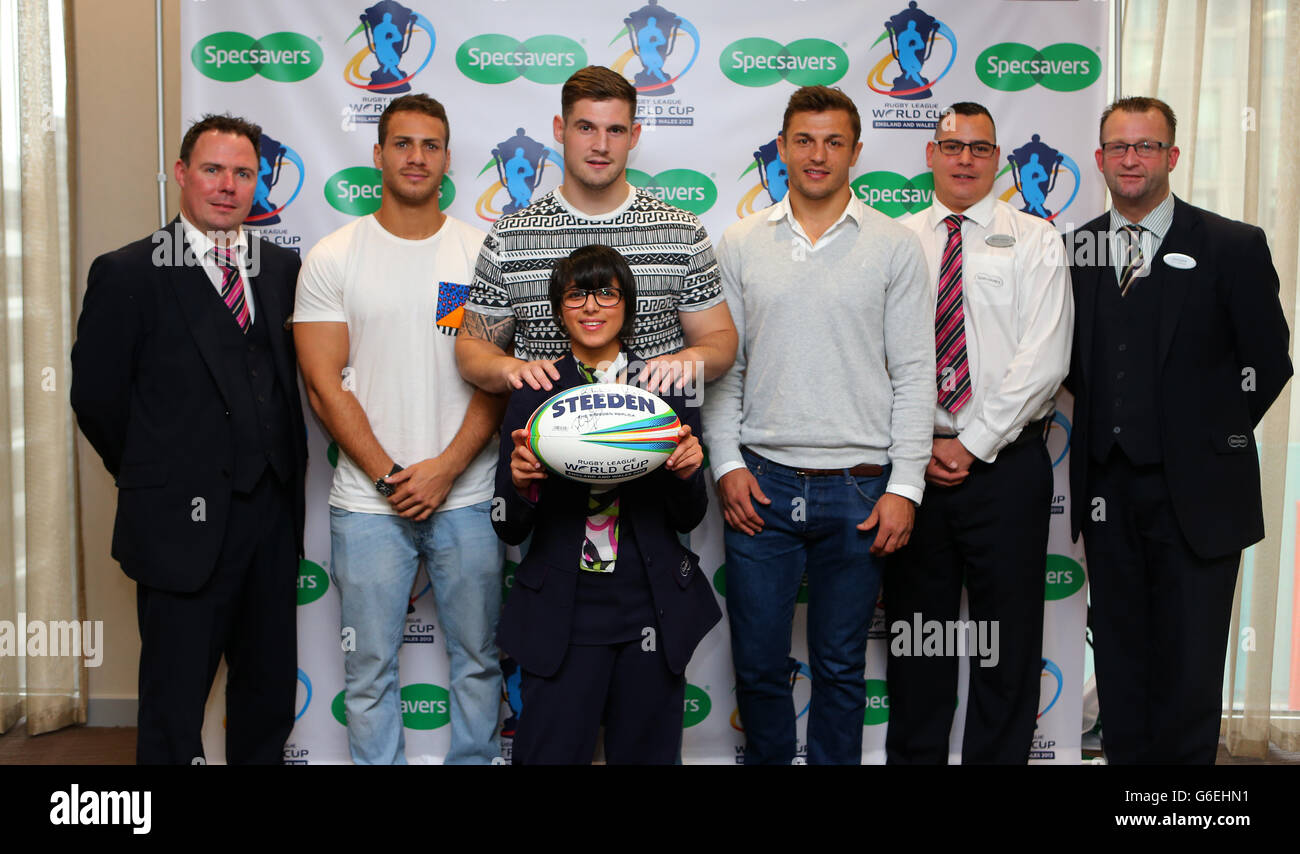 Rugby League - Specsavers Launch Referee Kit - MediaCity. Lloyd White ...