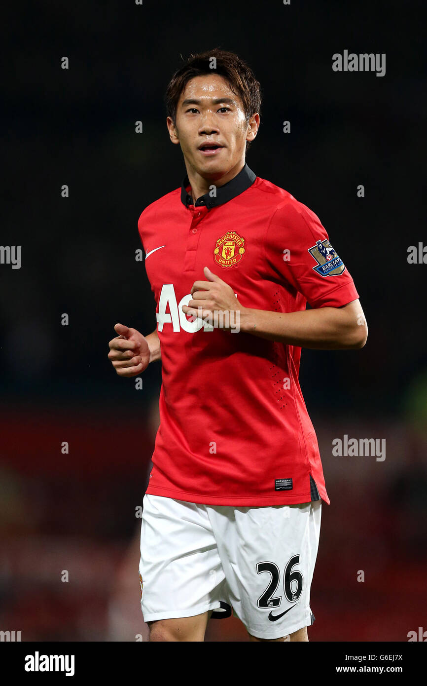 Soccer - Capital One Cup - Third Round - Manchester United v Liverpool - Old Trafford. Shinji ...