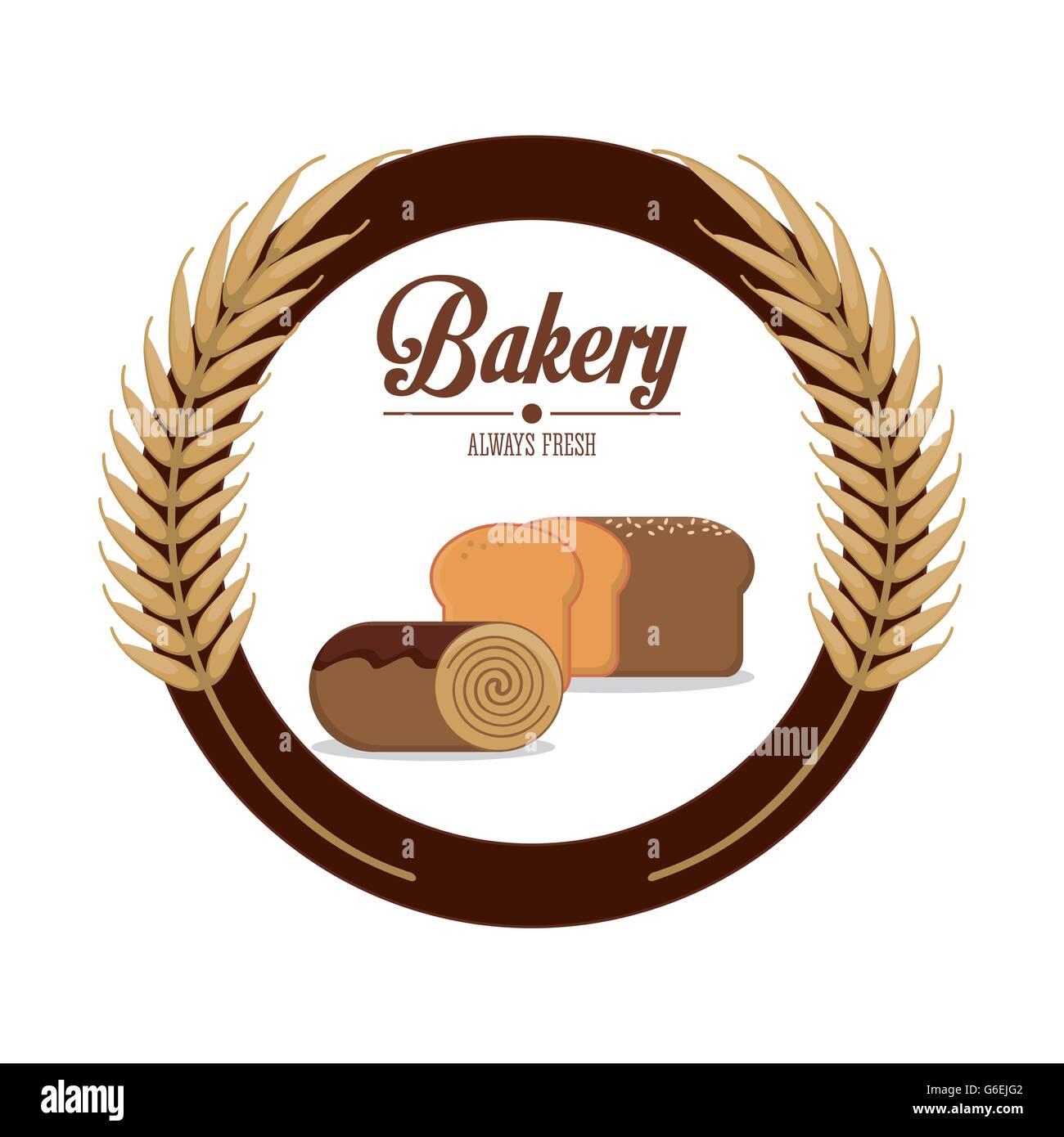 Bakery icon design Stock Vector Image & Art - Alamy