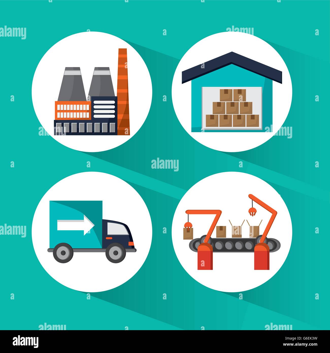 Industry design vector Stock Vector Image & Art - Alamy