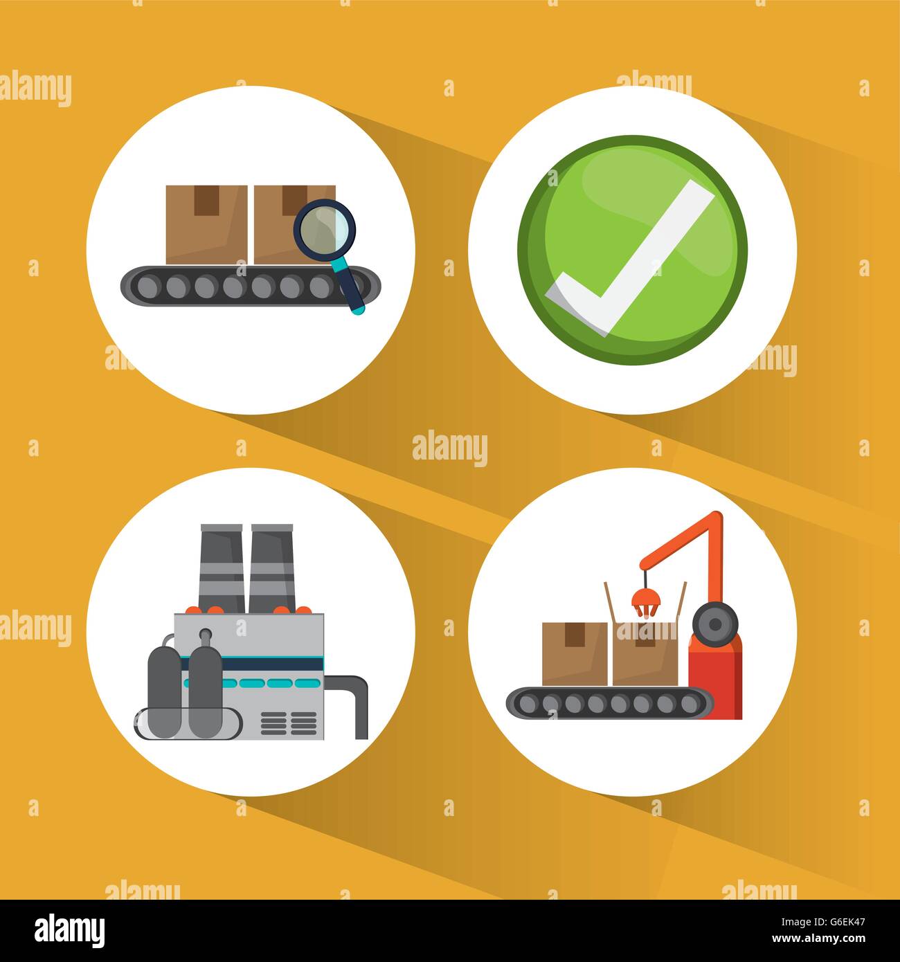 Industry design vector Stock Vector Image & Art - Alamy