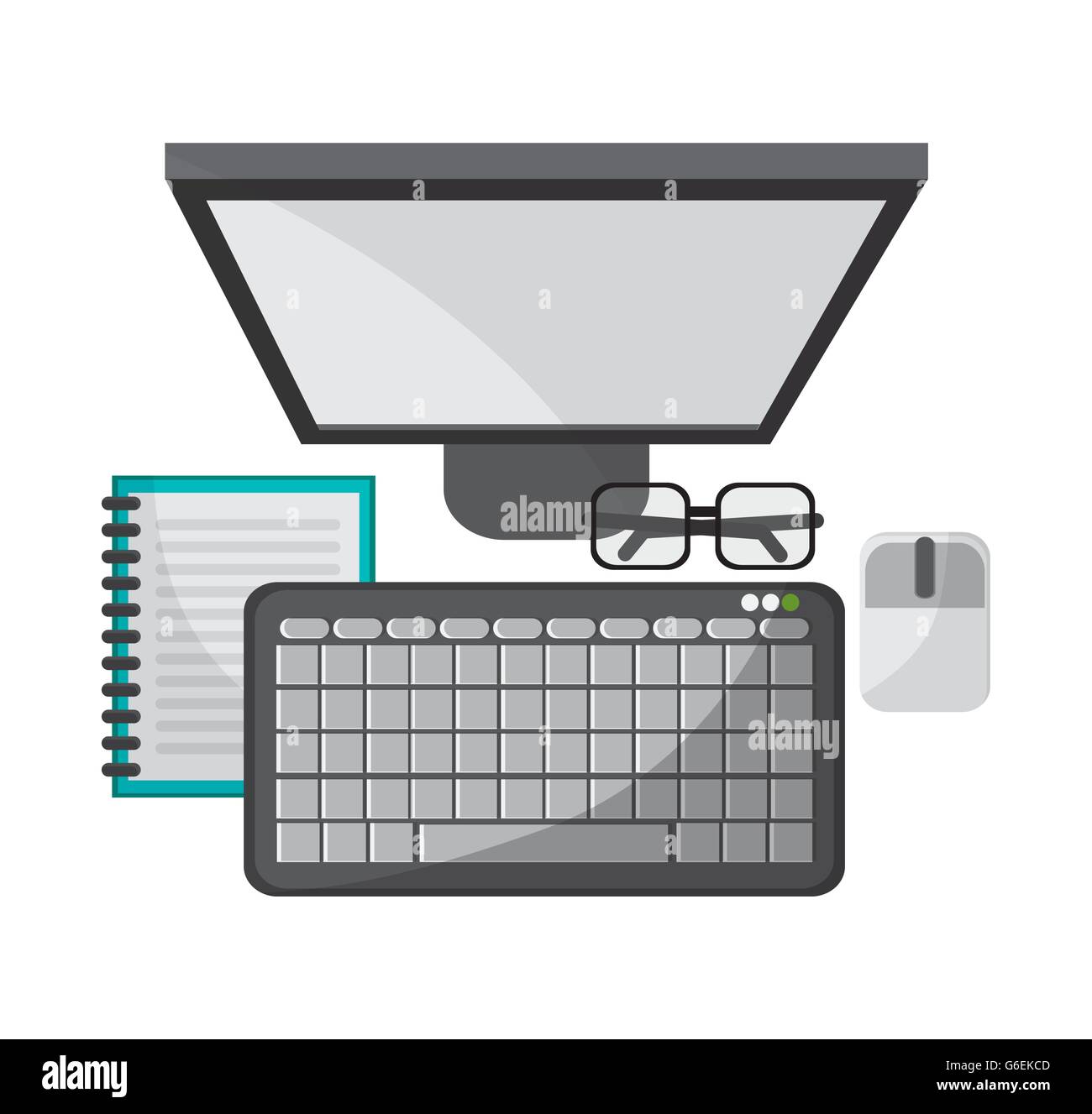 Office icons design Stock Vector Image & Art - Alamy