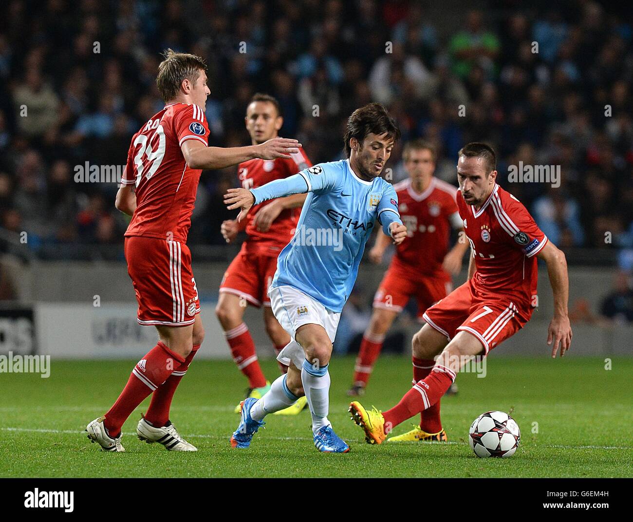 Soccer - UEFA Champions League - Group D - Manchester City v Bayern ...