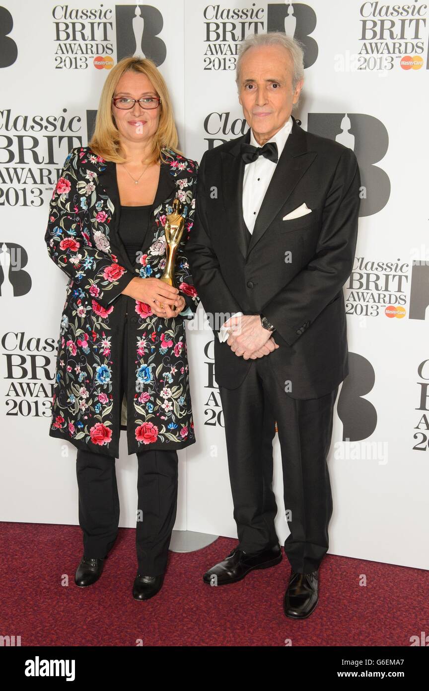 Classic BRIT Awards 2013 - London Stock Photo - Alamy
