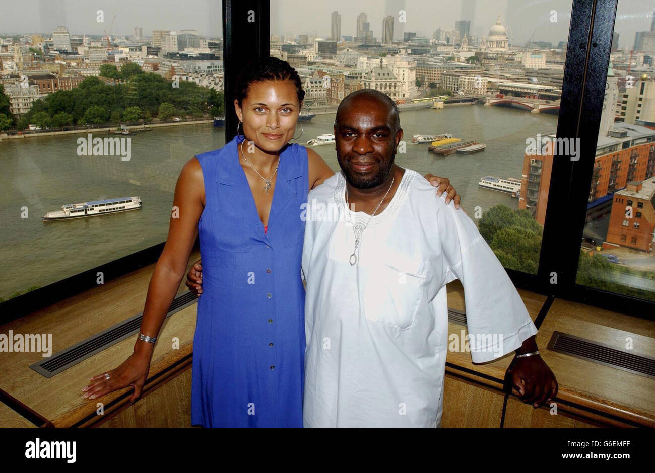 Actress Troy Titus-Adams with filmmaker, founder and Director of the ...