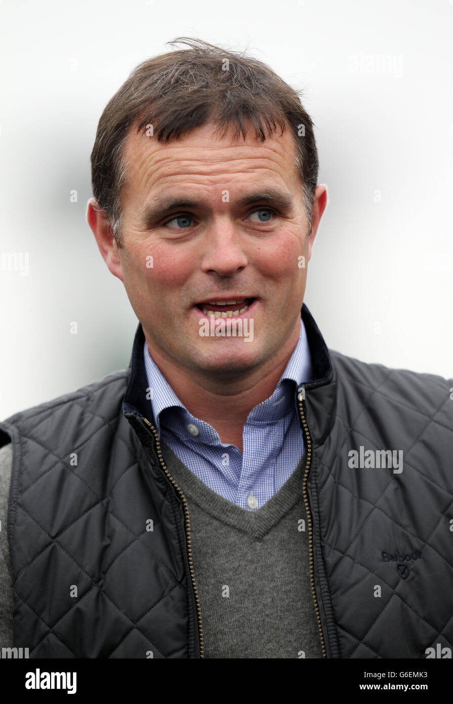 Trainer evan williams at chepstow racecourse hi-res stock photography ...