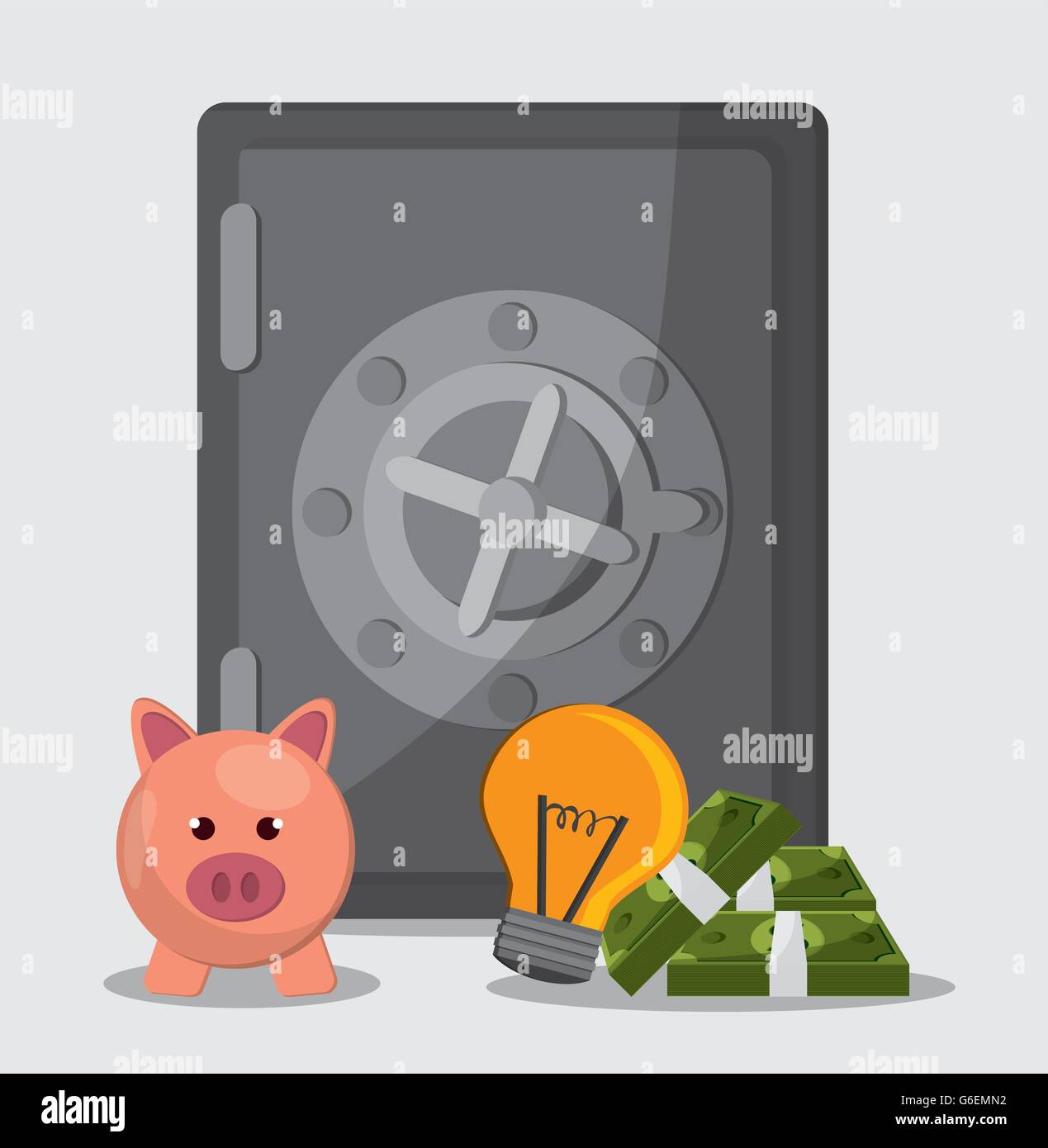 Saving money design Stock Vector Image & Art - Alamy