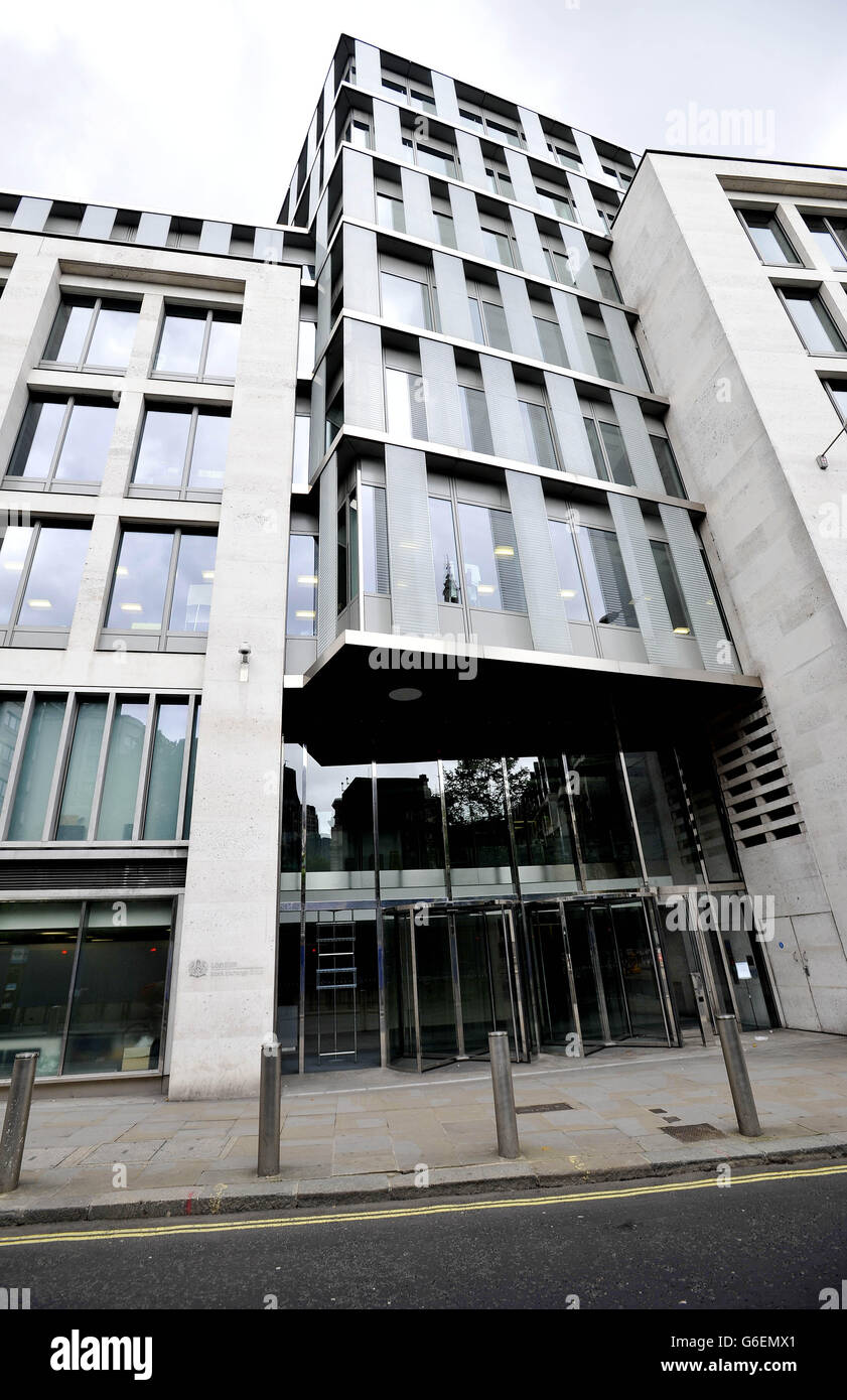 London Stock Exchange - stock Stock Photo - Alamy