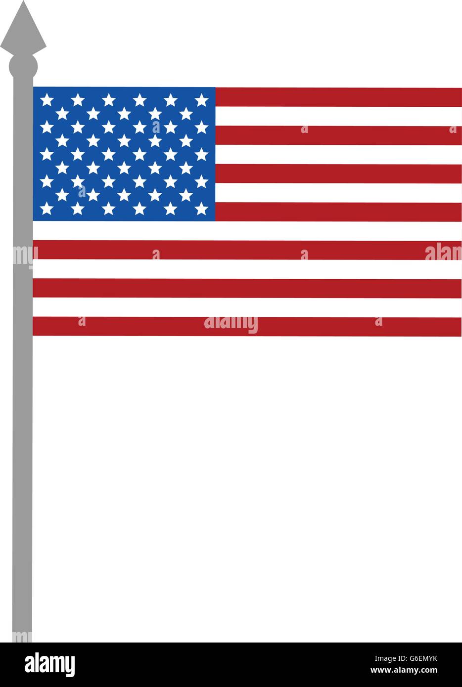 Flaf icon. USA design. vector graphic Stock Vector Image & Art - Alamy