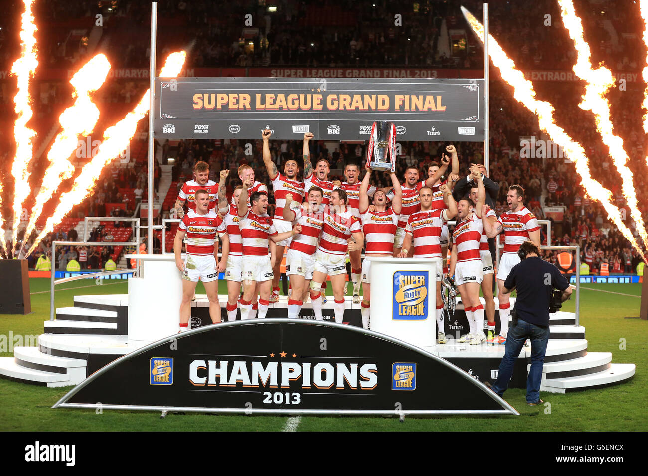 Rugby League - Super League Grand Final - Wigan Warriors v Warrington ...