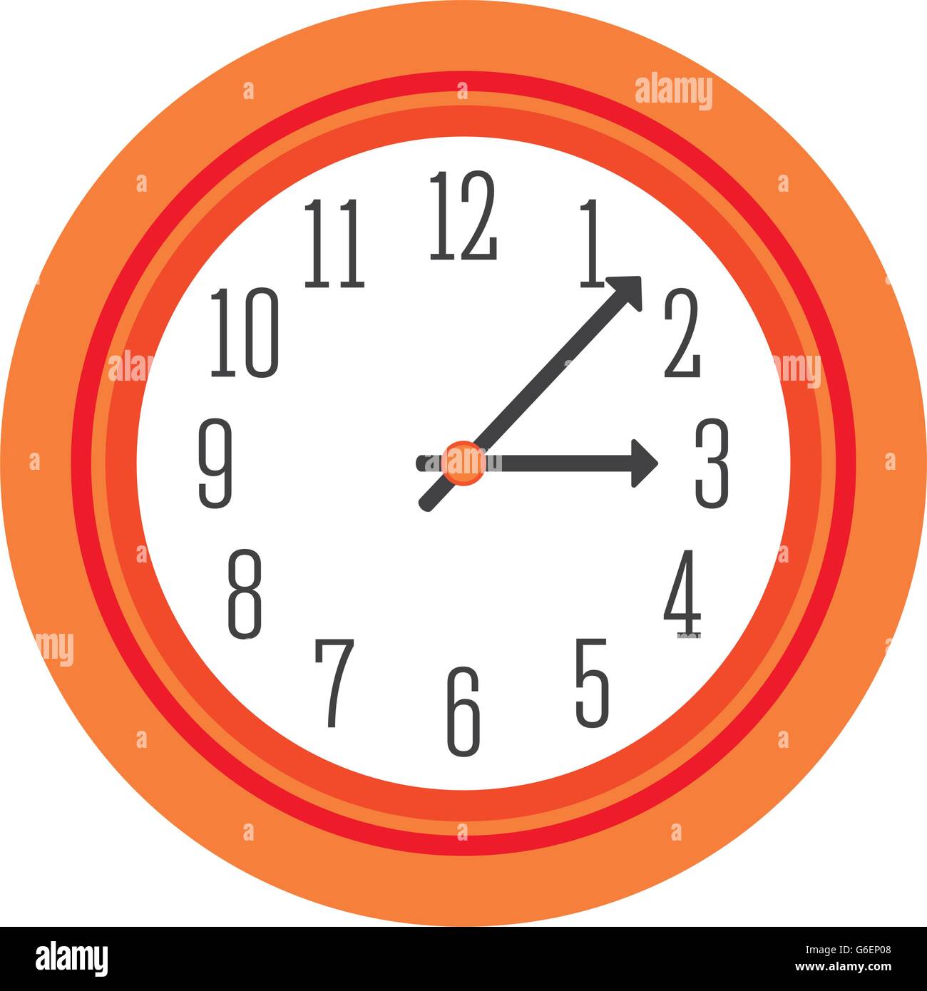 Traditional clock icon. Time design. vector graphic Stock Vector Image ...