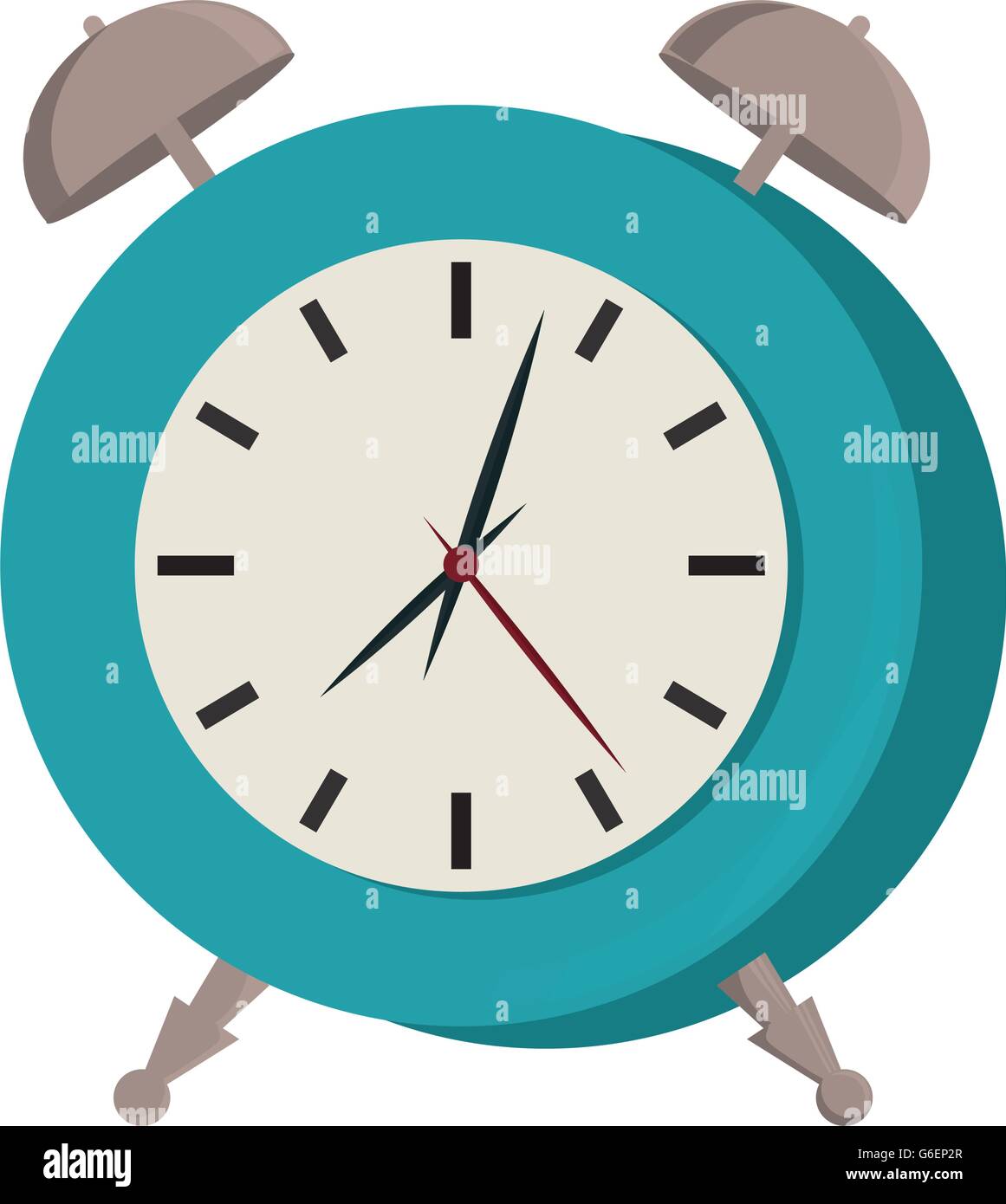 Traditional clock icon. Time design. vector graphic Stock Vector Image ...