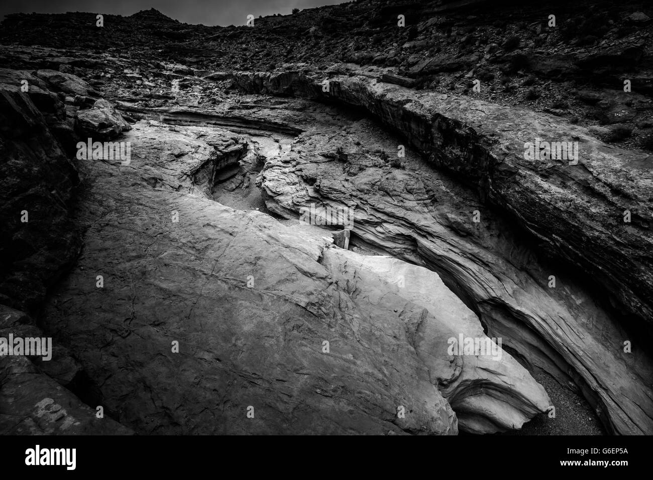 Texture from black sand Black and White Stock Photos & Images - Alamy