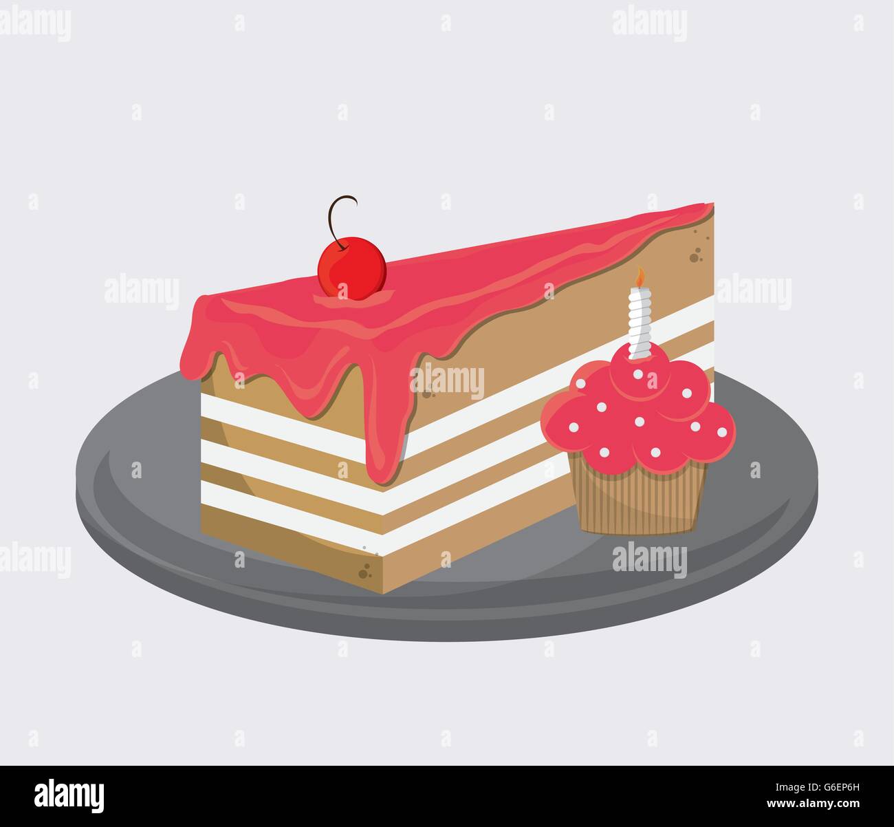 Bakery and cake design Stock Vector Image & Art - Alamy