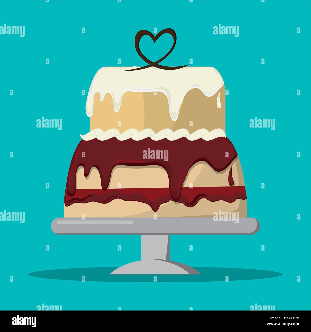 Bakery and cake design Stock Vector Image & Art - Alamy