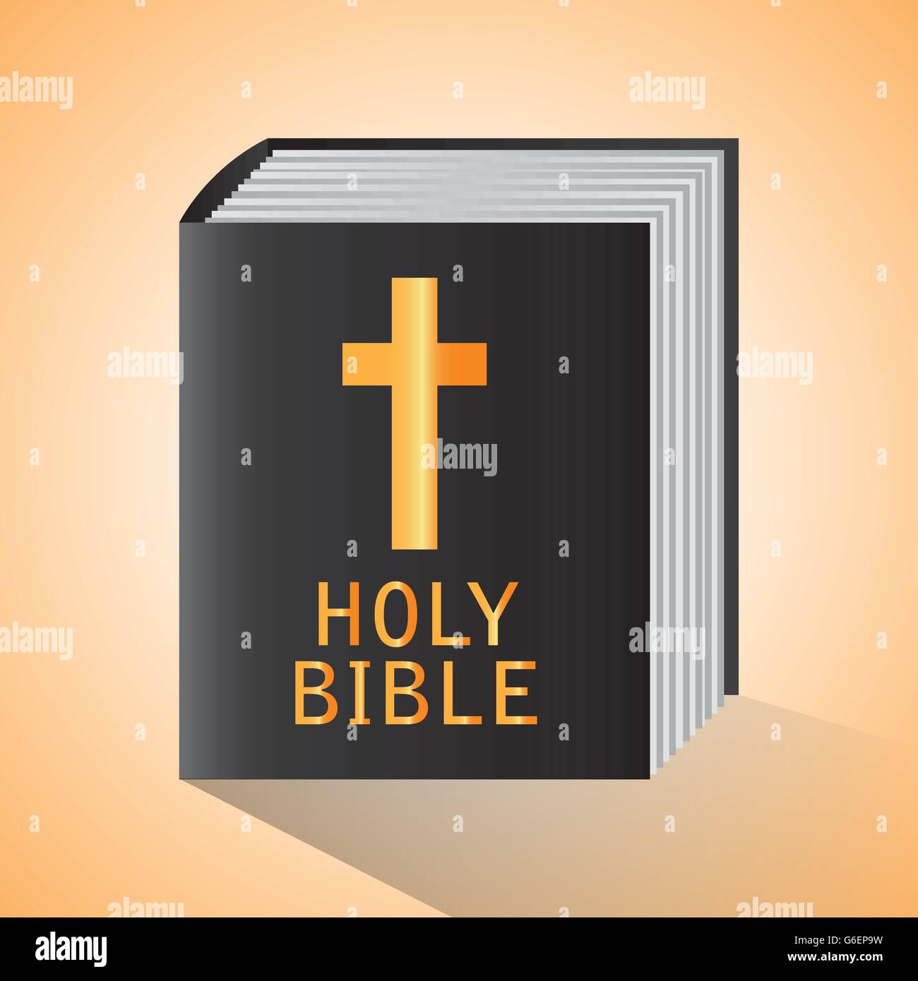 Bible book cover holding Stock Vector Images - Alamy