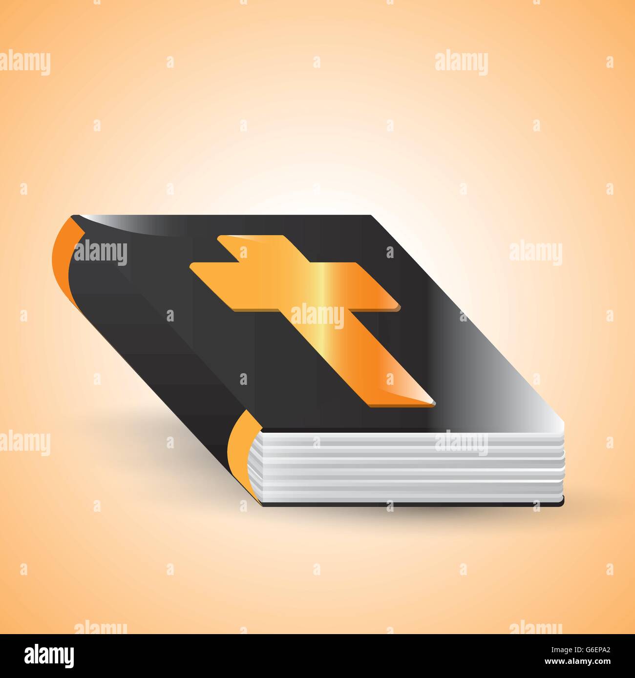 Bible design. Book icon. Flat illustration Stock Vector Image & Art - Alamy