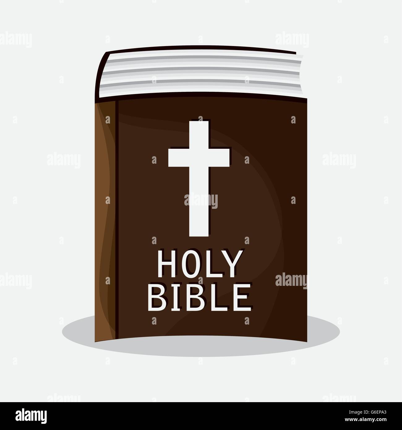 Bible design. Book icon. Flat illustration Stock Vector Image & Art - Alamy