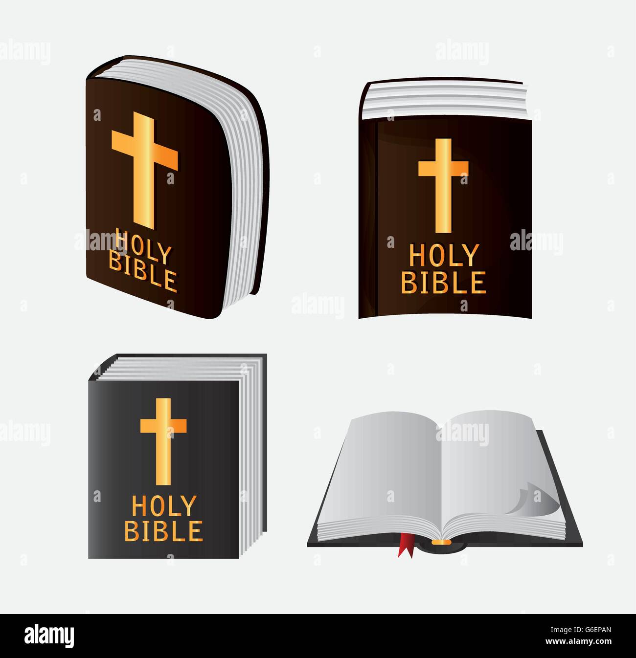 Bible design. Book icon. Flat illustration Stock Vector Image & Art - Alamy