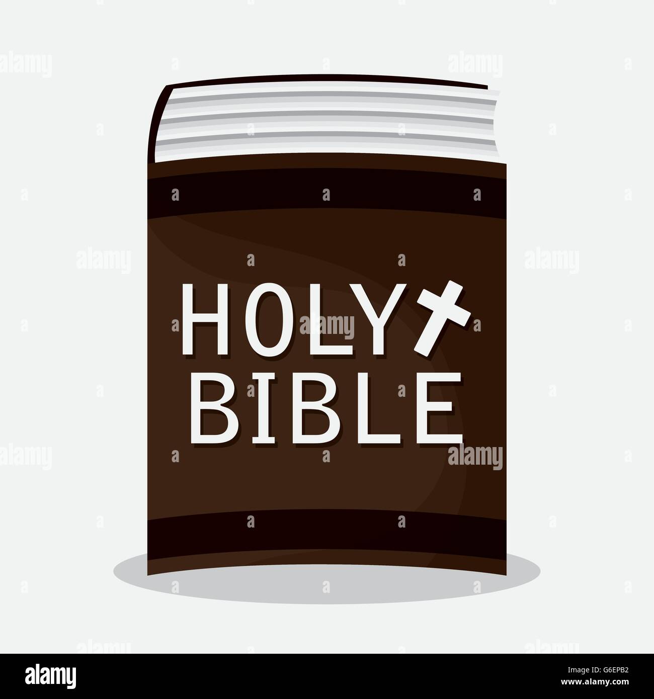 Bible design. Book icon. Flat illustration Stock Vector Image & Art - Alamy