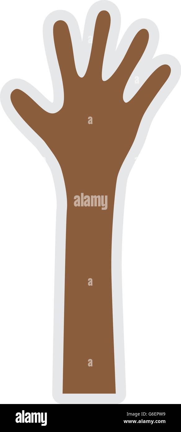 Hand icon. Palm design. Vector graphic Stock Vector Image & Art - Alamy