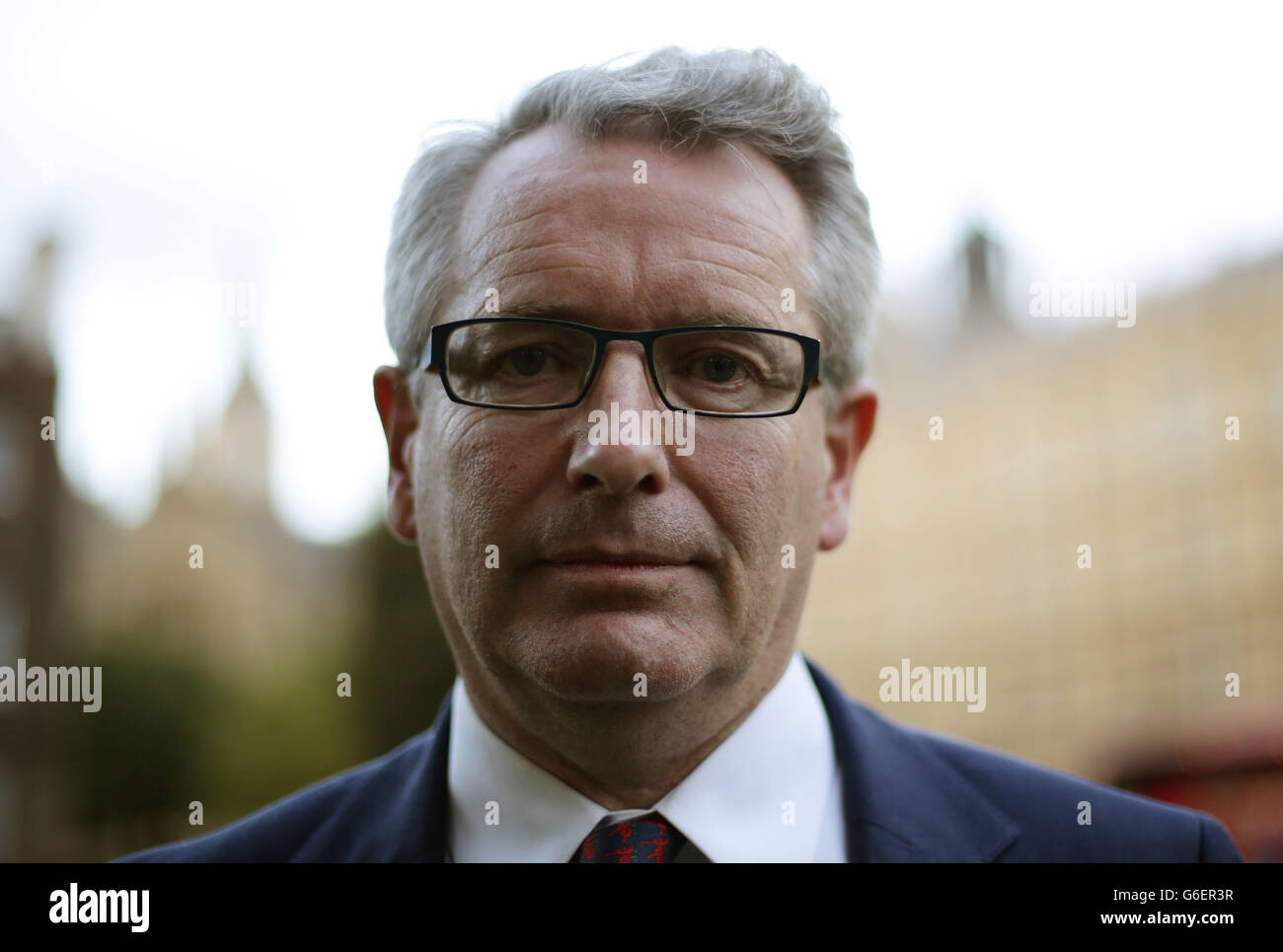 Hacked Off founder Brian Cathcart during a press conference responding ...