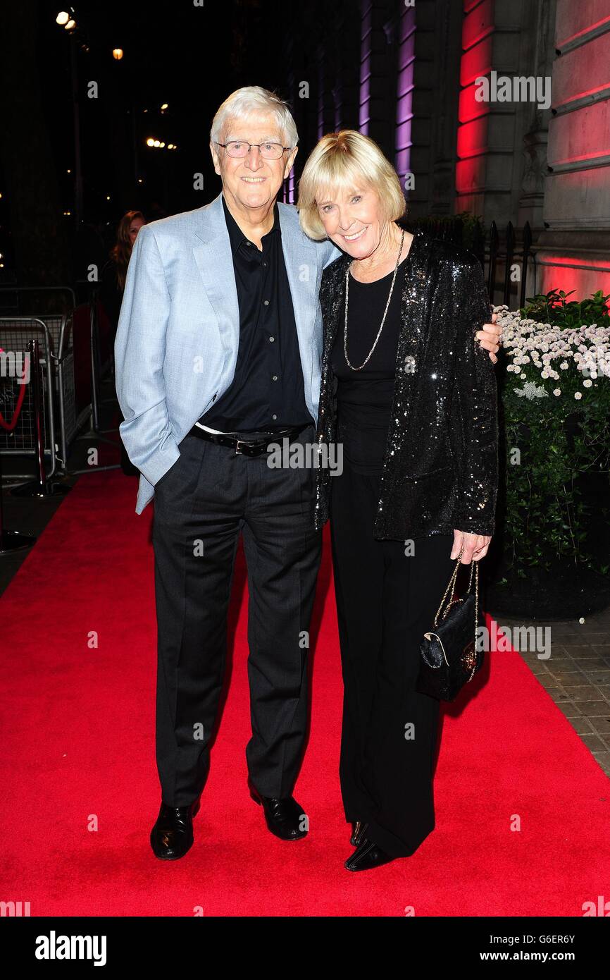 Michael and Mary parkinson arriving at the BFI LUMINOUS Gala event held ...