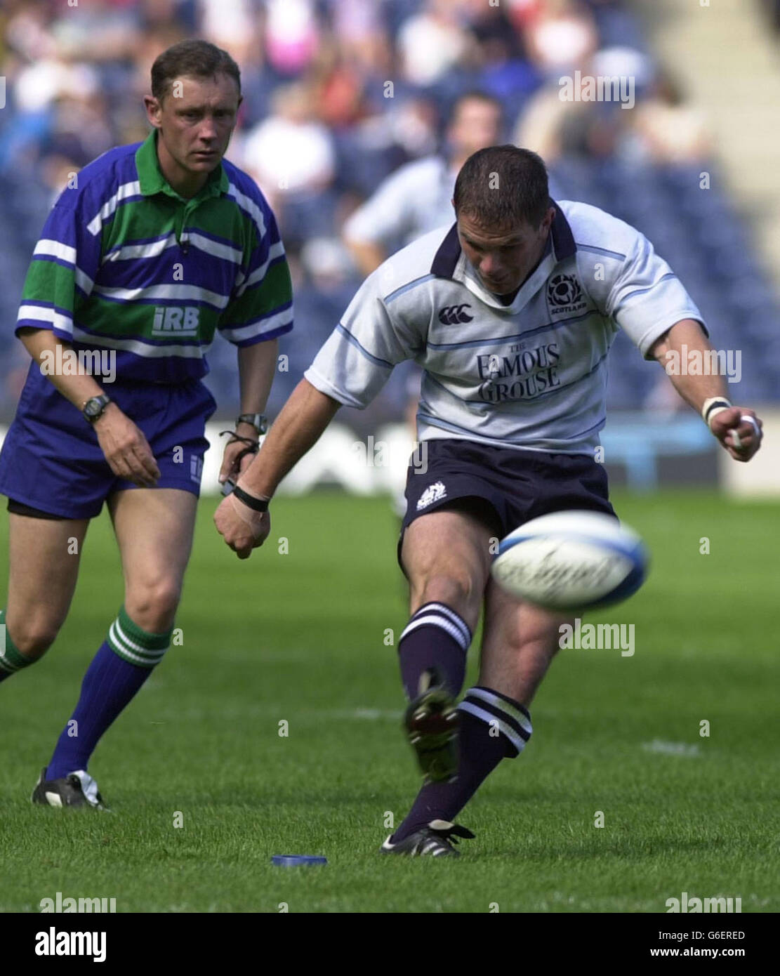 Scotland's Gordon Ross taking a penalty against Italy during their ...