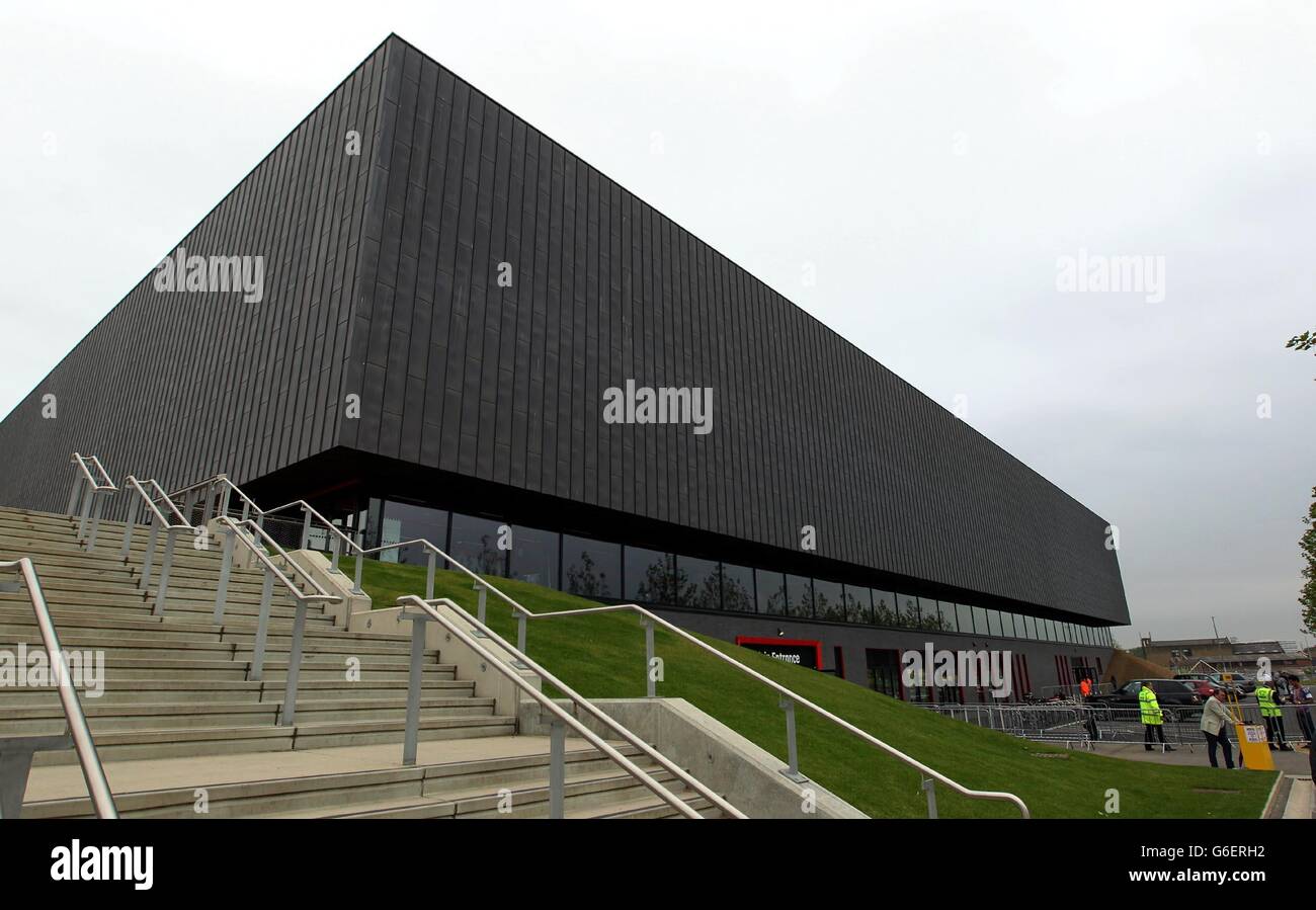 Boxing - Copper Box Arena. A general view of the Copper Box Arena ...