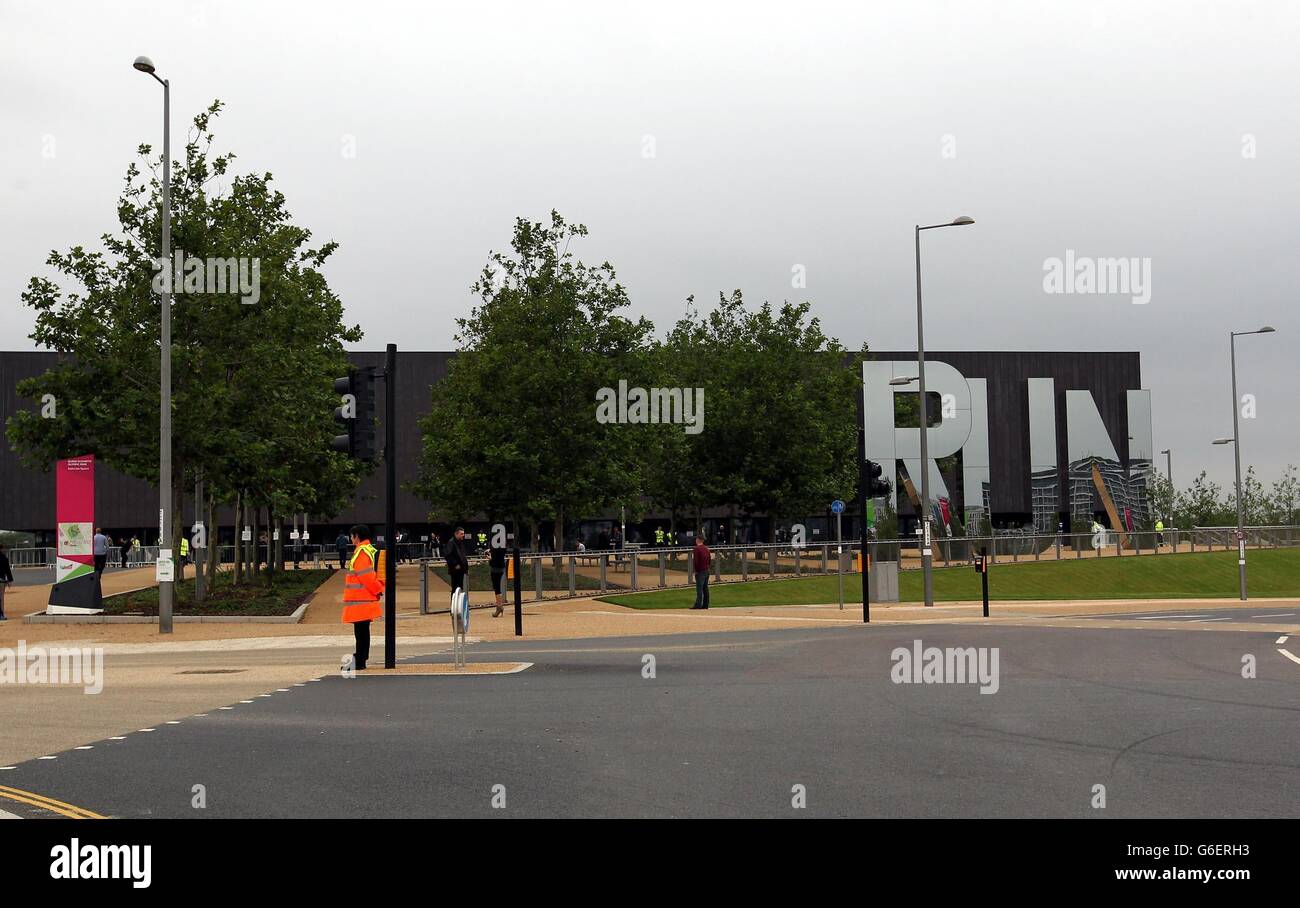 Boxing - Copper Box Arena Stock Photo - Alamy