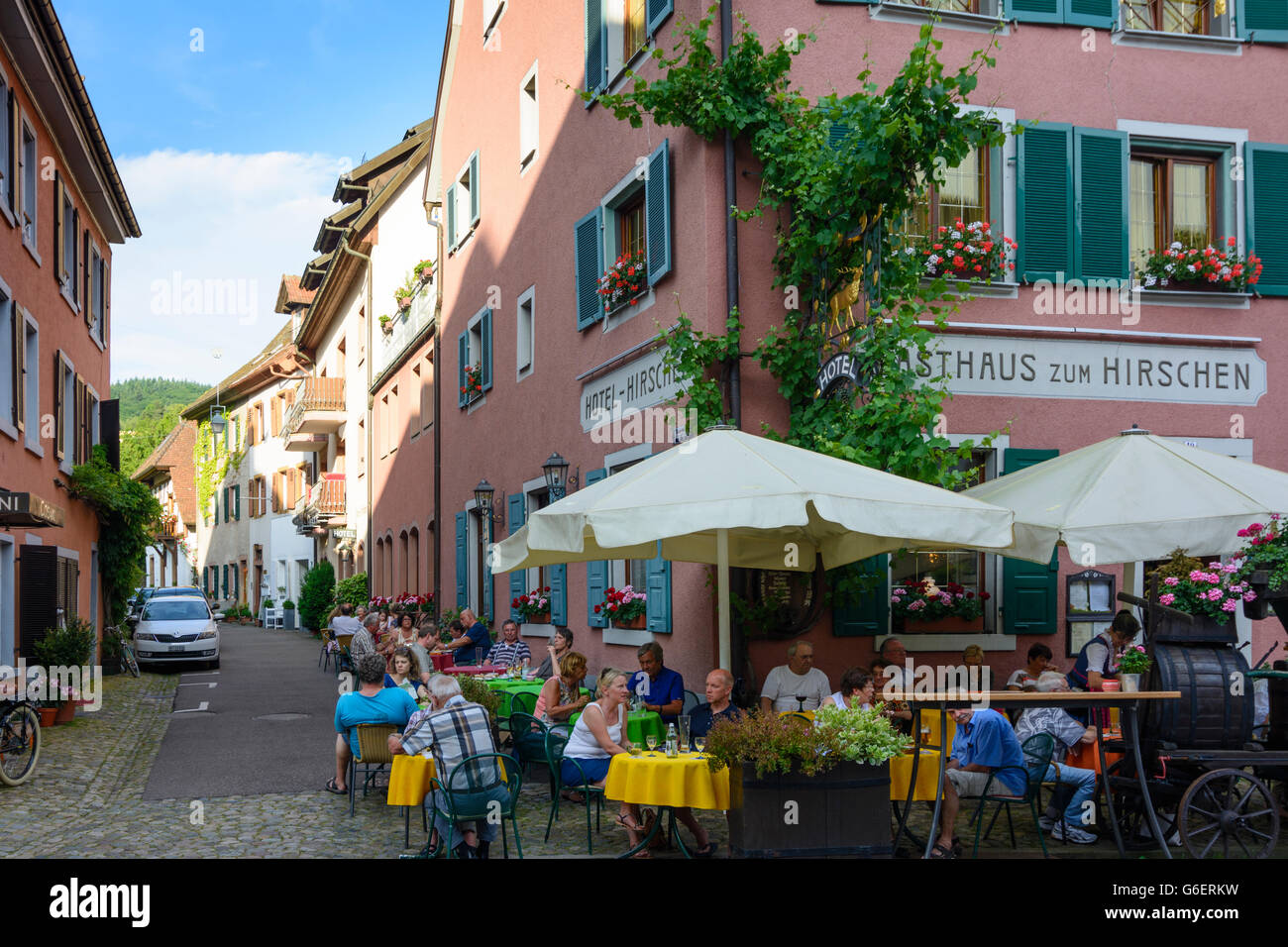 Old Town, Staufen im Breisgau, Germany, Baden-Württemberg, Schwarzwald ...