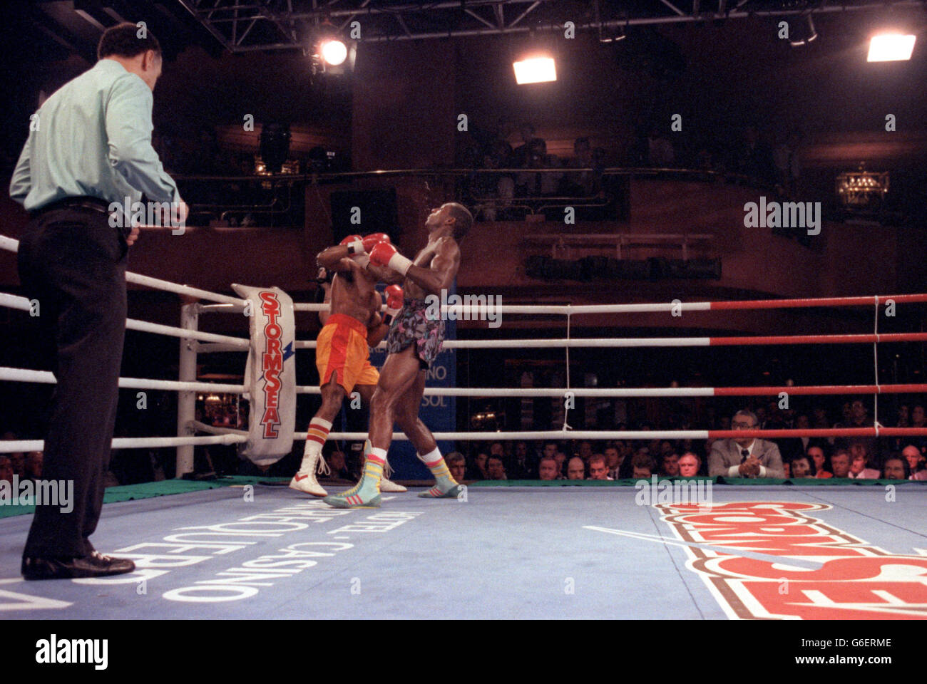 Boxing - WBC World Middleweight Championship - Julian Jackson v Herol ...