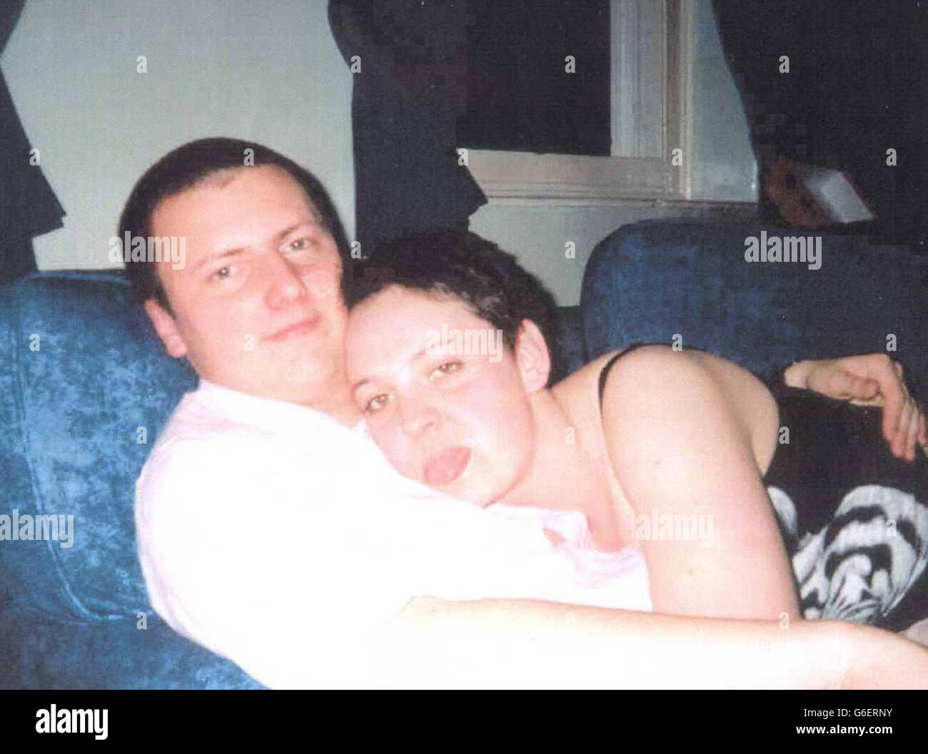 Pictured with his girlfriend ruth woodhouse hi-res stock photography ...