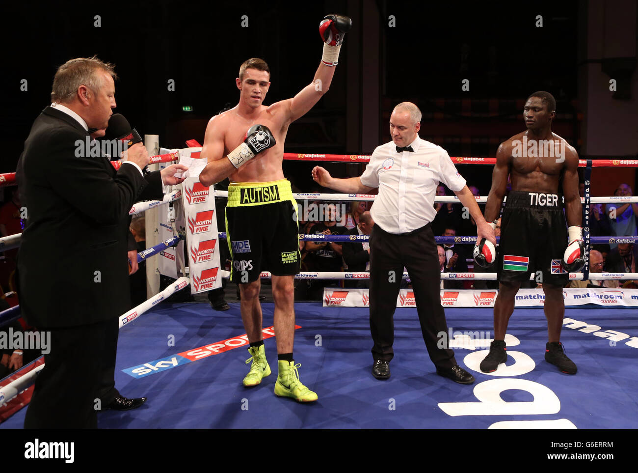 Boxing - Liverpool Olympia Stock Photo - Alamy