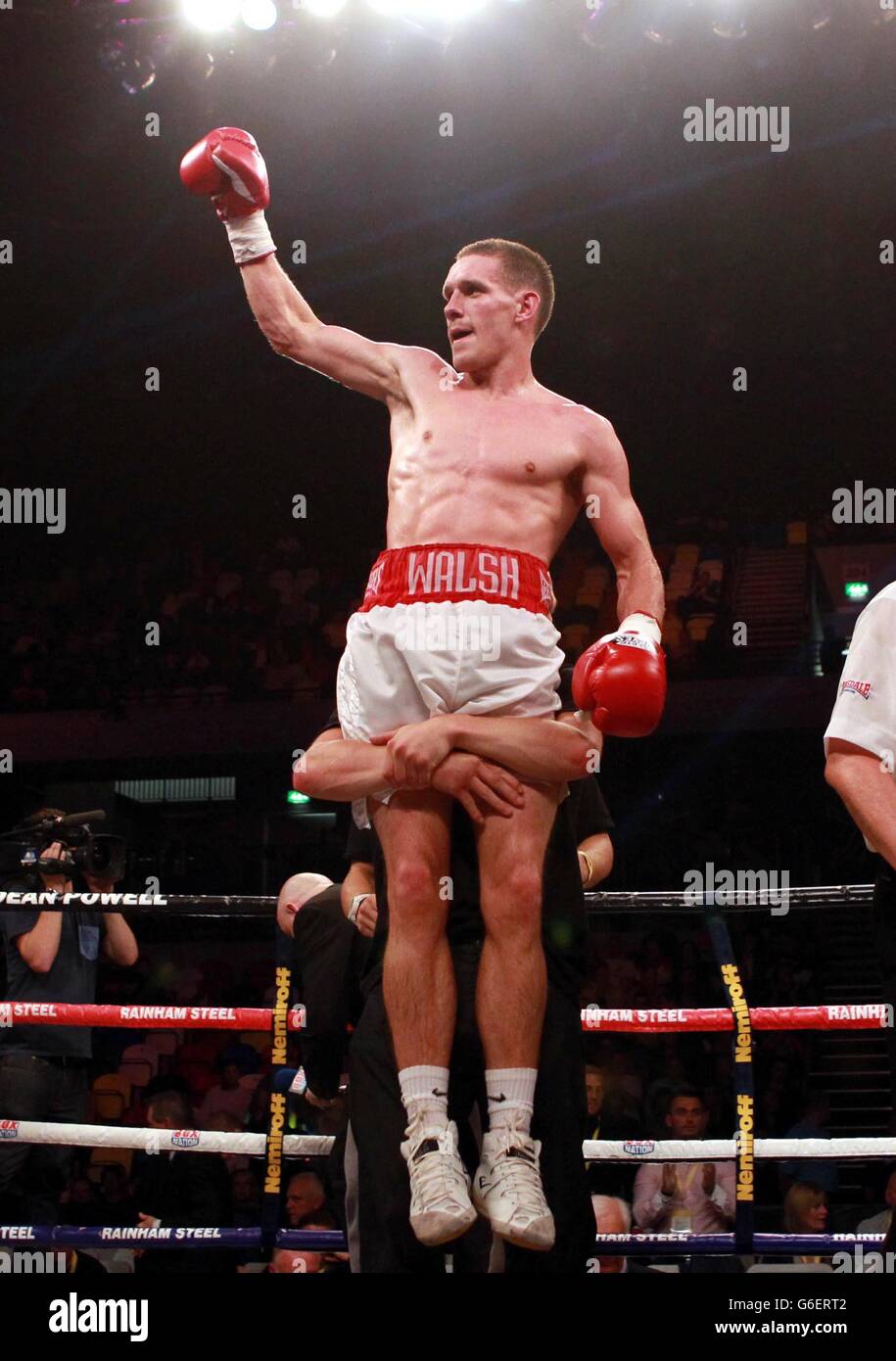 Boxing - Copper Box Arena Stock Photo - Alamy