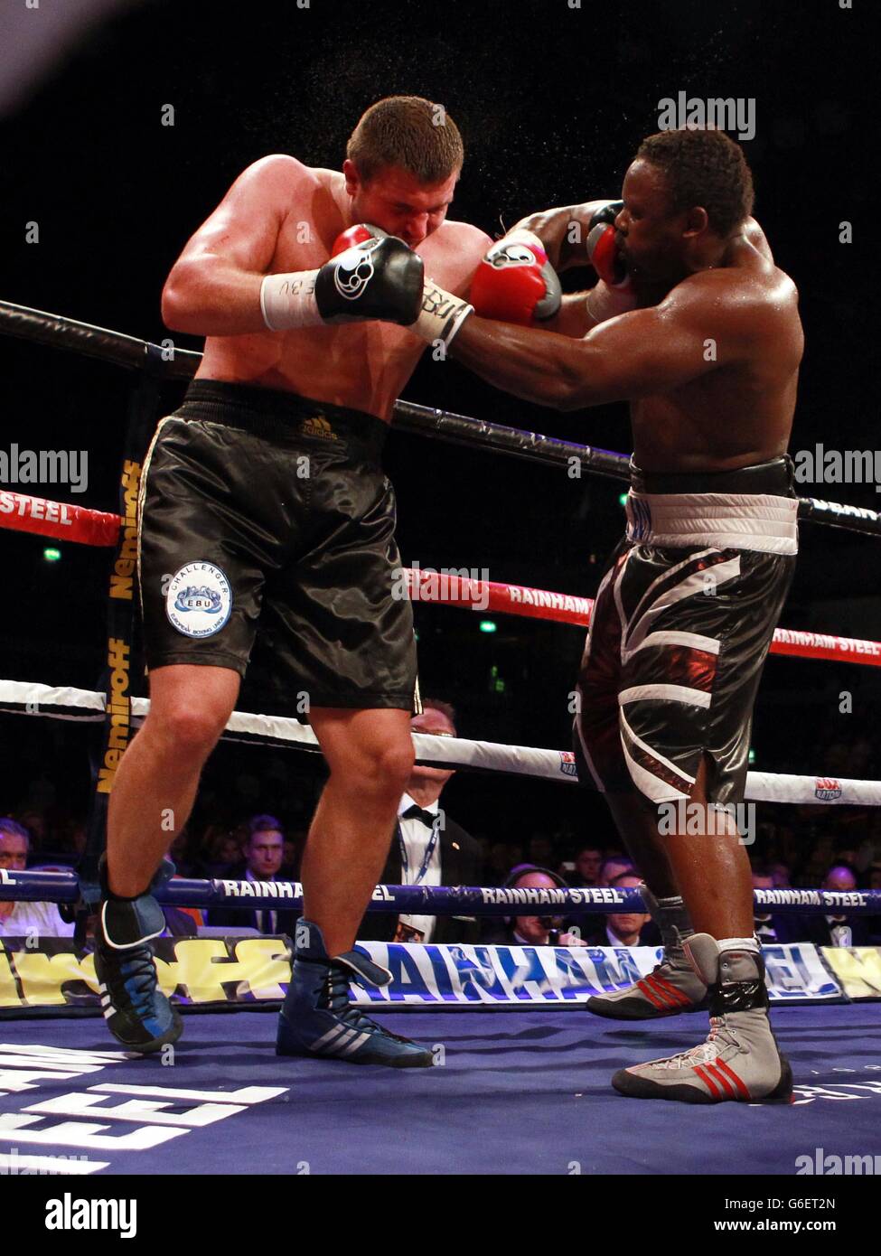 Boxing - Copper Box Arena Stock Photo - Alamy